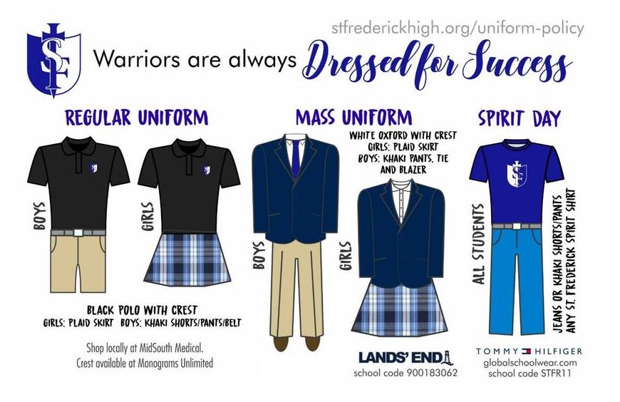 Uniform Policy | Private Schools Monroe | Christian School Monroe ...